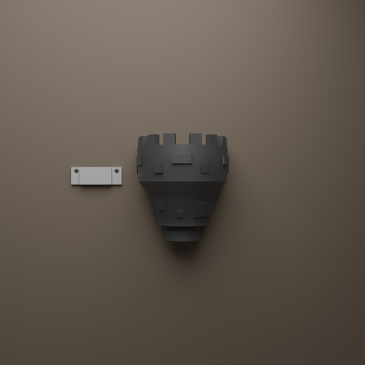 🐚 wall shell "castle"・ STL File for ・Cults