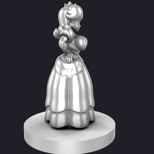 👸 Princess Daisy 3D MODEL・ 3D File for 3D printing・Cults
