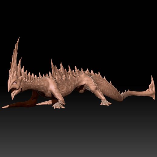 👹 Piragill - Monster Hunter・ STL File for 3D printing・Cults