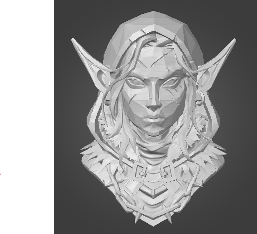 🧝 Elf wall・ STL File for 3D printing・Cults