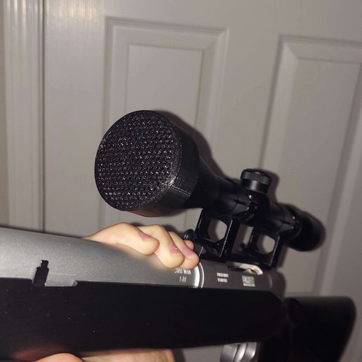 🔫 Airsoft Sniper Anti-Reflection Scope Cover・Free STL File for ・Cults