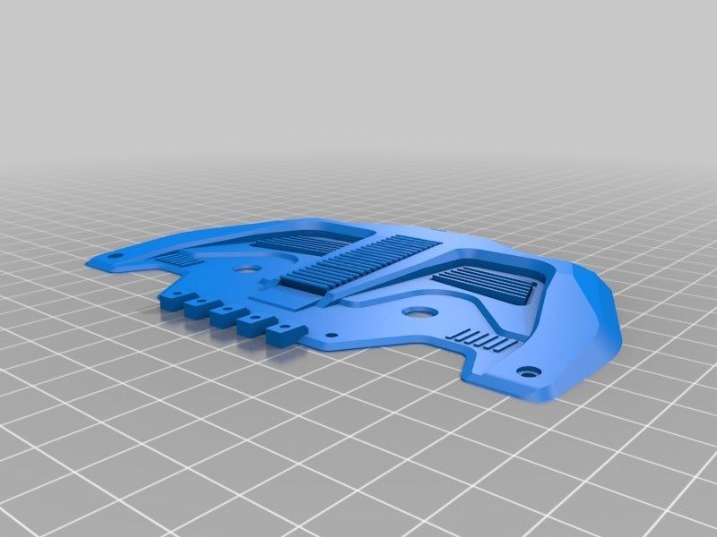 Download free STL file Axial SCX10 Jeep JK - Hood Scoops • 3D printing object ・ Cults