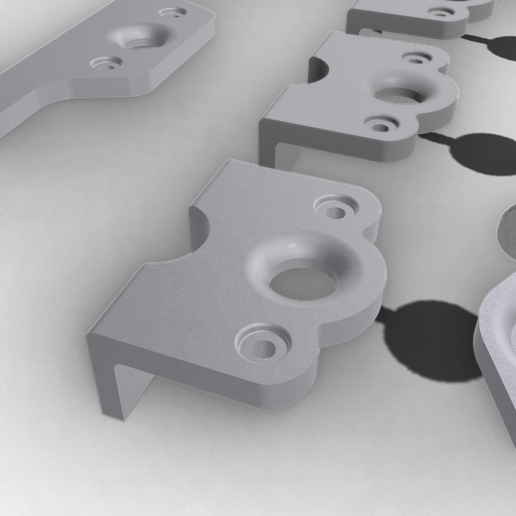 🏎️ Dzus Fastener set x3 clips x3 mounts・ STL File for 3D printing・Cults