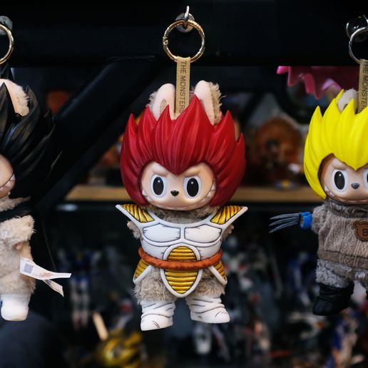 🐉 Labubu Accessories - Vegeta Saiyan Armor and shoes - Dragon Ball ...