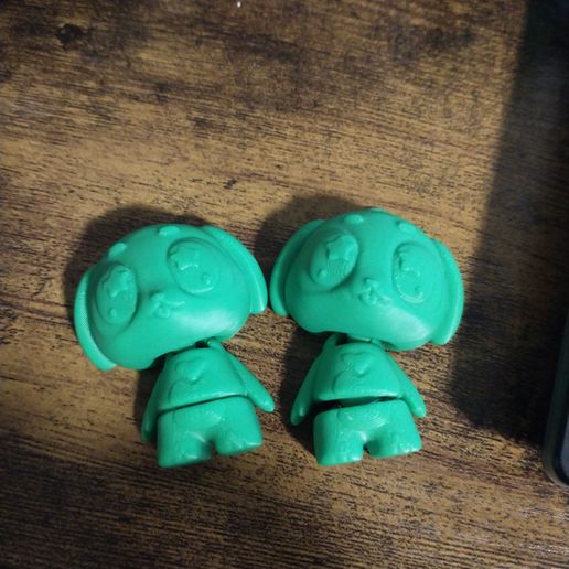 🐕 Cute Flexi Dog・3D Print with the Bambu p1p 3D printer・Cults