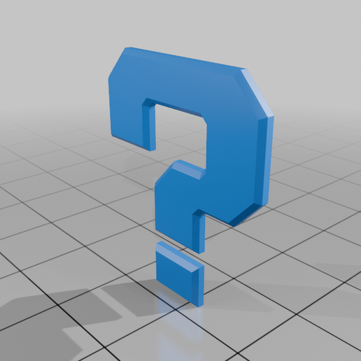 Free 3D file [Gridfinity] Bin - 1x1 x45mm - Mario Quest Block v3 🧱 ・3D ...