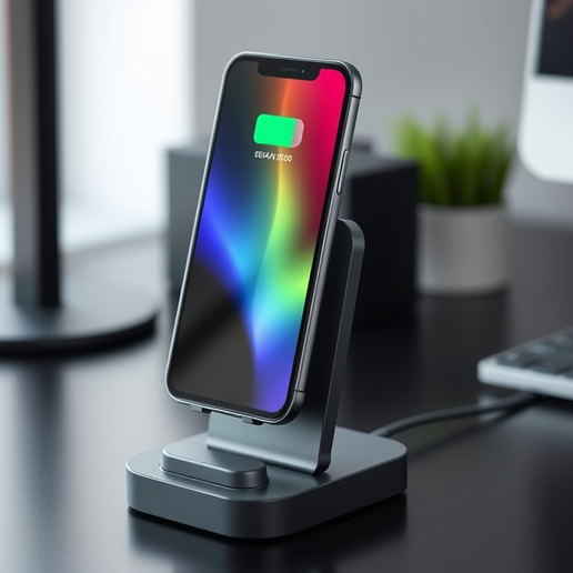 📞 Phone vertical charger・Free STL File for 3D printing・Cults