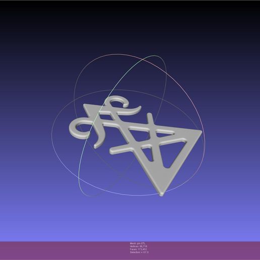 🧷 Helltaker Lucifer Chest Pin・ STL File for 3D printing・Cults