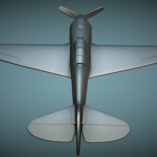 STL file Lavochkin La-5FN - 1/48 scale ️ ・3D printer model to download・Cults