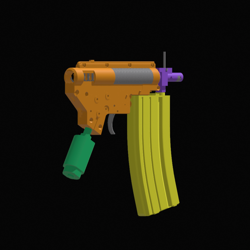 📁 V2 Gearbox/Hopup/Motor/Mag STEP File for Creators!・ STEP File for 3D ...