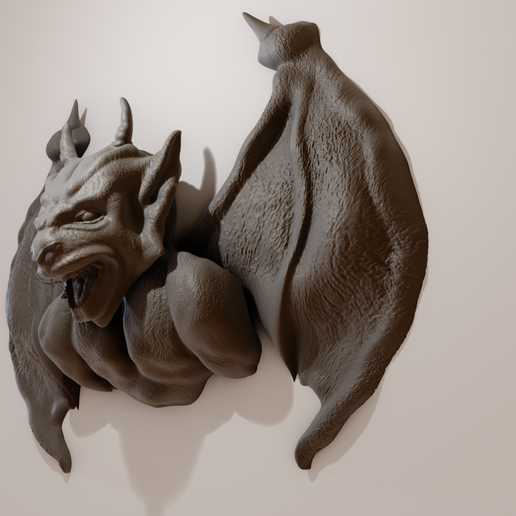 gargoyle wall mount