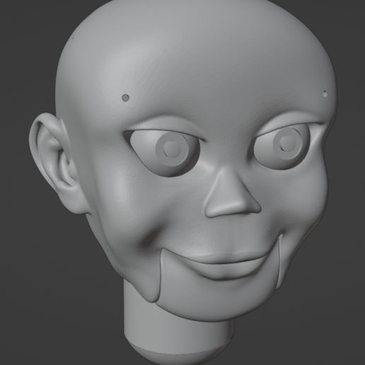 👧 Ventriloquist Dummy-"ANIME GIRL"・ STL File for 3D printing・Cults