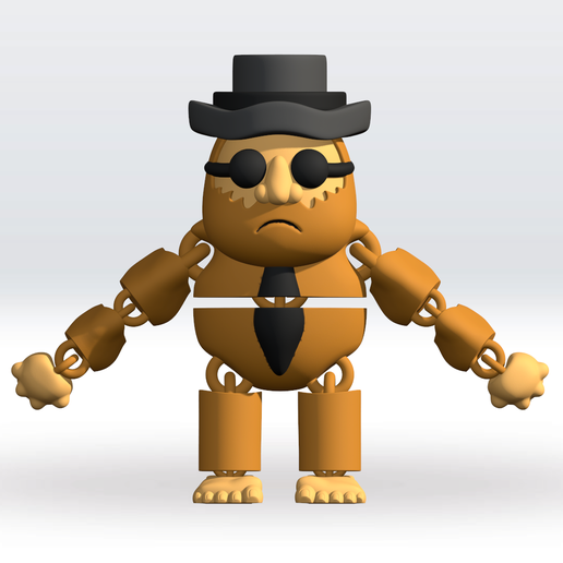 🤌 Flexi Matteo Italian Brainrot STL 3D Multicolor 3mf 3D Model ...