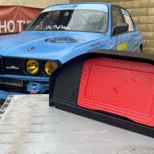 Archivo STL BMW E30 Cluster cubierta para Ecumaster ADU7 ⚙️ ・Objeto ...