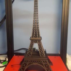3D printing Eiffel tower・Cults