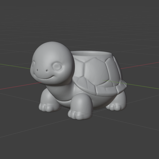 🐢 Adorable Turtle Pot - Planter 3D STL | Ideal for Succulents ...