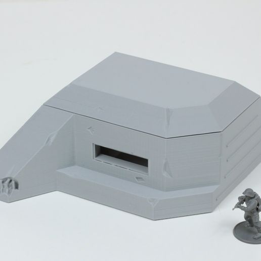 🎲 Regelbau 667 German Bunker・ 3D File for 3D printing・Cults