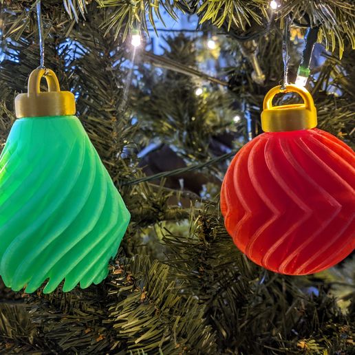 🎄 Christmas Ornament Set - Commercial Use・ 3D File for 3D printing・Cults