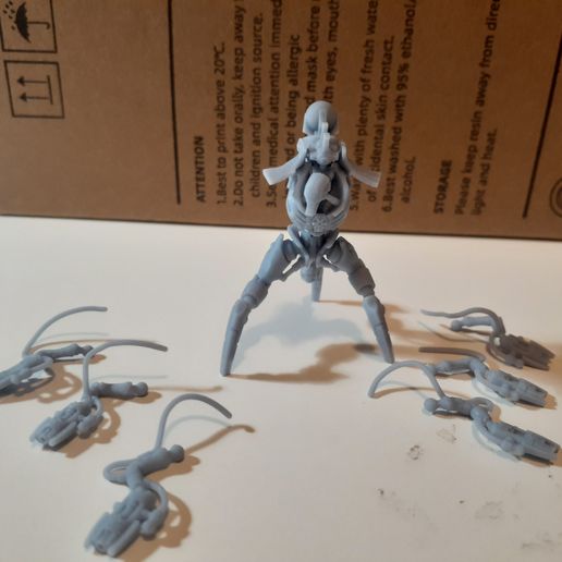3D file Space Robot Skeleton zombies collection 🛰 ・3D printing template ...