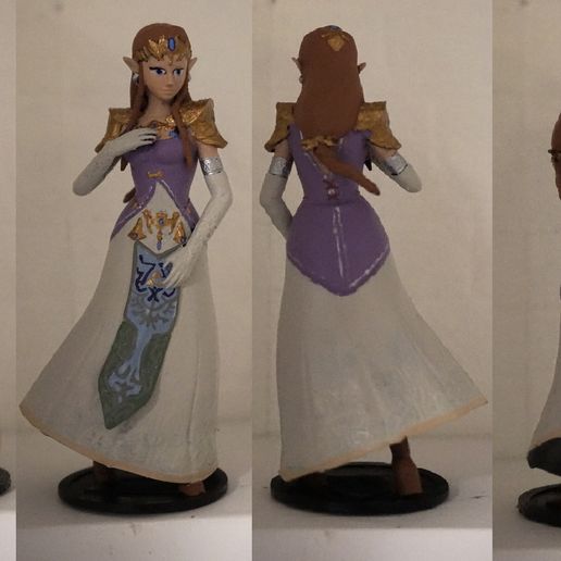 👸 Princess Zelda (Twilight Princess) Statue・3D Print with the anycubic ...