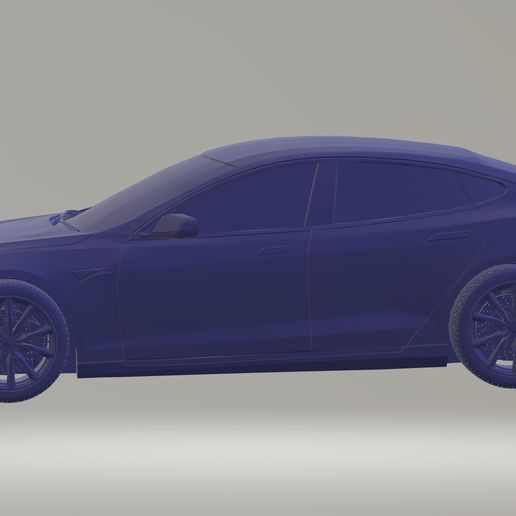Free STL file Tesla Model S 3D MODEL CAR CUSTOM 3D PRINTING STL FILE 🚗 ...