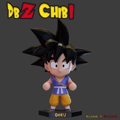 Download 3 3D models from DragonBall Z Chibi listed by KloneXStudio ...