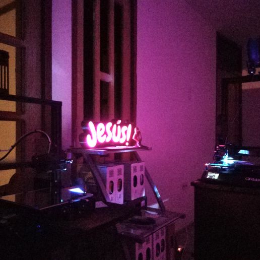 Free 3D file LED JESUS ️ ・3D printable design to download・Cults