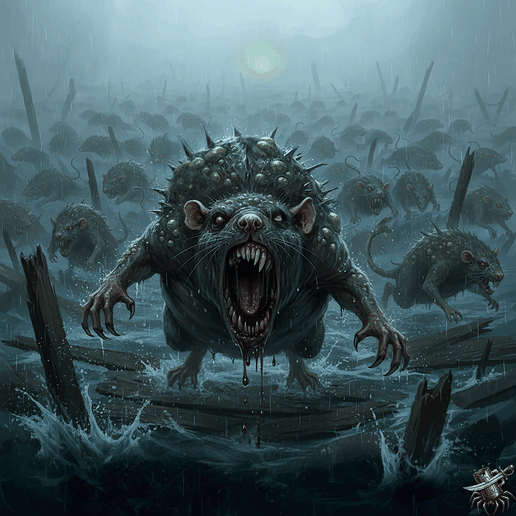 🐀 Jetty Rat Monster Beast - The Eightpints The Docks・Free STL File for ...