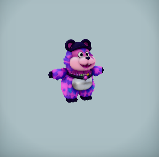 🐻 Labubo Bear・Free OBJ File for 3D printing・Cults