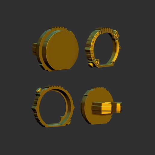 💍 TSUMEGA BUCKLE INCLUDED SENTAI RING (GOZYUGER BELT)・ 3D File for 3D ...