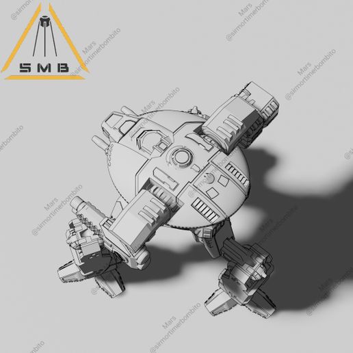 🛰 Mars・ STL File for 3D printing・Cults
