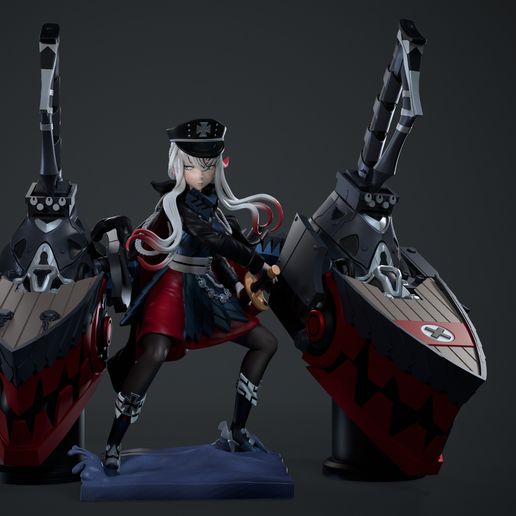 👾 Odin - Azur Lane・ 3D File for 3D printing・Cults