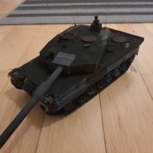 🐆 Swiss Pz. 87 140 upgraded Leopard 2・ STL File for 3D printing・Cults