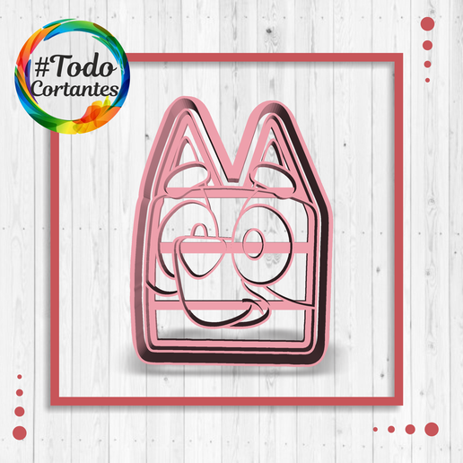 👪 Cutter Bluey All Cutters・ STL File for 3D printing・Cults