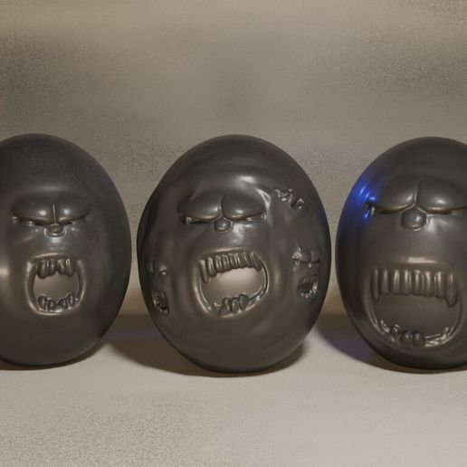 🥚 Gelatinous Egg 32mm/50mm (DND / TTRPG)・Free 3D File for ・Cults