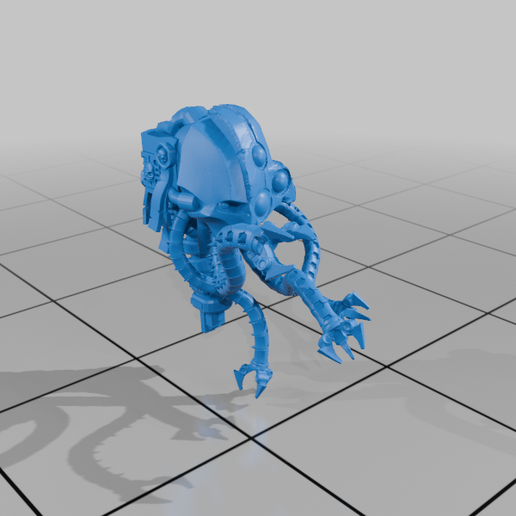 💀 Xenos influenced servoskulls・Free STL File for 3D printing・Cults