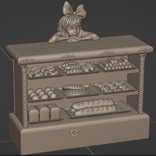 📦 Kiki's Delivery Service. Kiki Model Printable.・ STL File for 3D ...