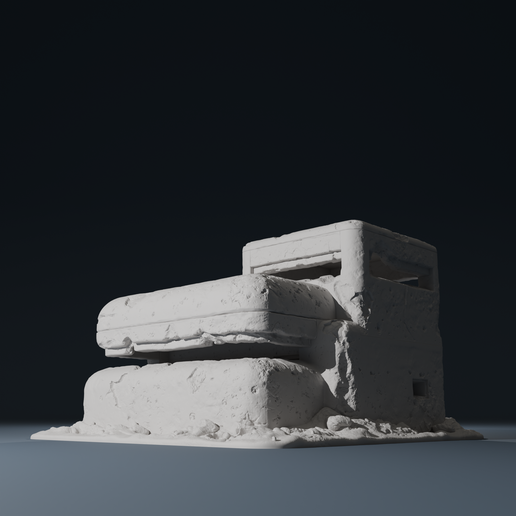 🤏 Bunker・ 3D File for 3D printing・Cults