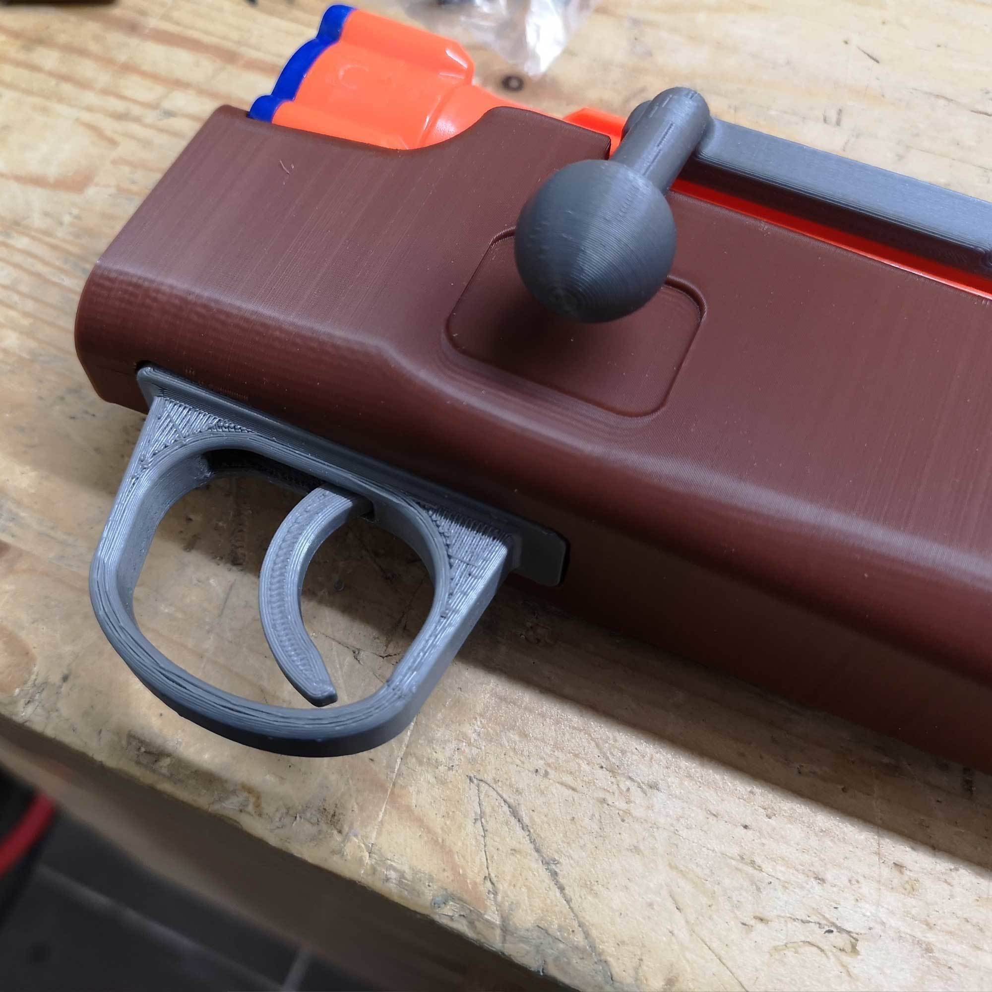 STL file NERF Kar98K inspired Sharpfire Conversion Mod・3D printer design to download・Cults