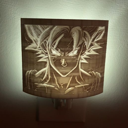 🐉 Dragon Ball Z Night Light・Free 3MF File for 3D printing・Cults