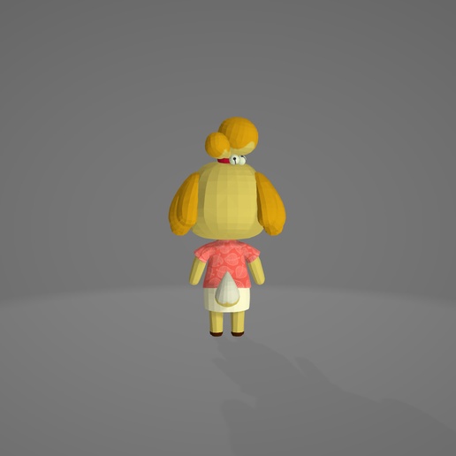 🆕 ANIMAL CROSSING ISABELLE・ STL File for 3D printing・Cults