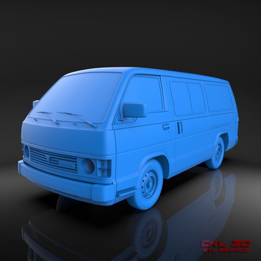 STL file Toyota Hiace H50 PassengerVan STL PRINTABLE 🚗 ・Model to ...