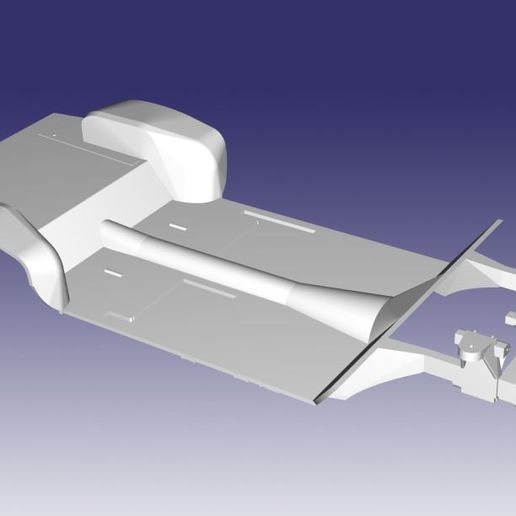 👽 70's E body (Challenger/Cuda) MOPAR chassis・ 3D File for 3D printing ...