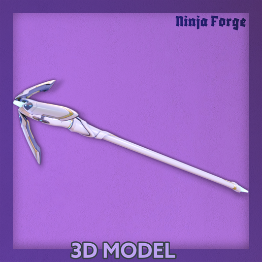 🔫 Mercy Hard Light Staff・ 3D File for 3D printing・Cults