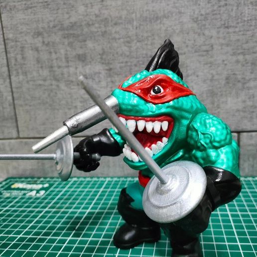 🧸 EL SWORDO STREET SHARKS NEVER RELEASED action figures・ STL File for ...