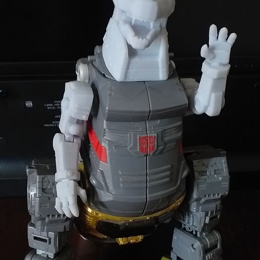 🤖 Transformers Godzilla upgrade kit・ 3D File for 3D printing・Cults