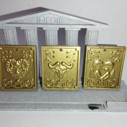 ♉ Taurus Pandora Saint Seiya Key Ring・ STL File for 3D printing・Cults