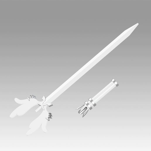 🗡️ PM PM Reshiram Sword Cosplay Weapon Prop・ STL File for 3D printing・Cults