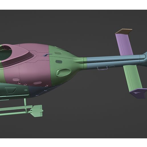 🚁 Eurocopter EC135 (RC helis 500)・ STL File for 3D printing・Cults