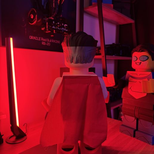 👨 Omni Man 16" Legos Figura Modular de Invincible・Archivo 3MF para ...